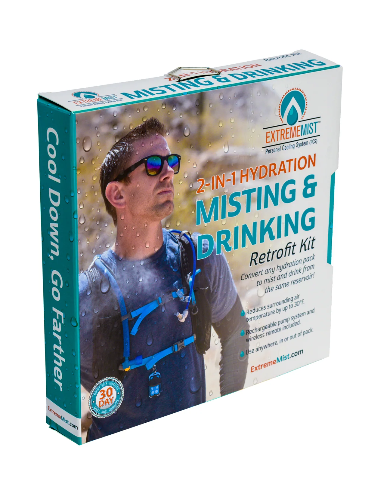 Backpack Misting & Drinking Retrofit Kit (Installs In Any Hydration ...