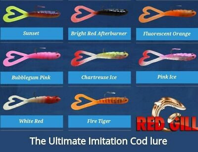 Red Gill Twin Turbo Cod Lures | Skylark Tackle