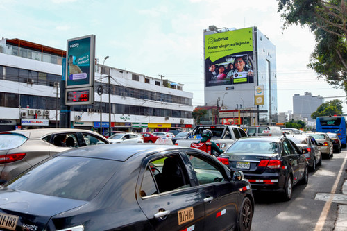 (BAN-008-MRF) Banderola La Merced | Dardos ooh