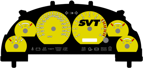 Yellow SVT Logo Edition | Southridge Customs