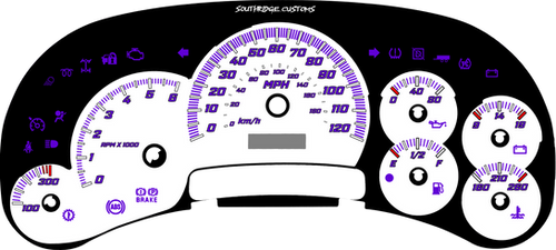 Duo Tone Edition – White & Purple | Southridge Customs
