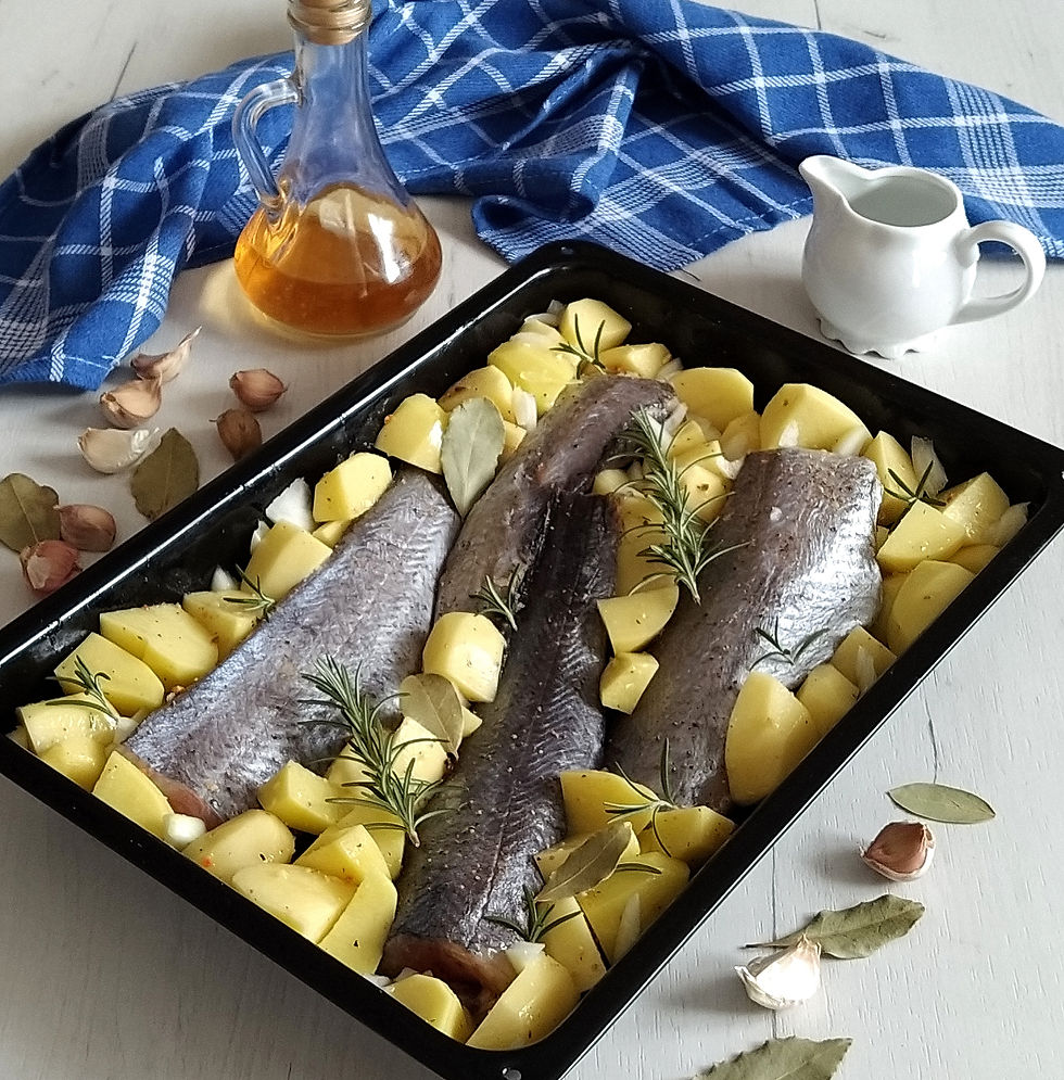 riba pecena u rerni | vukica5