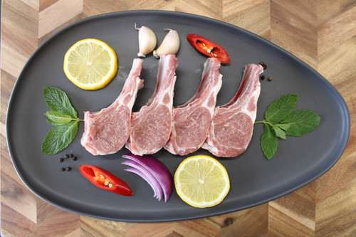 Lamb Cutlets (Fully Frenched) | Noble Organics