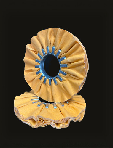 REFLECTION METAL POLISHING Medium- Heavy Cut Airway Buffing Wheel 6 ...