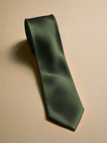 Groomsmen Tie Collection: Olive Green Necktie | Singapore