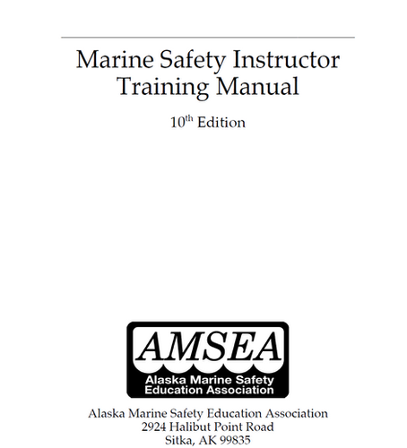 Marine Safety Instructor Manual - Digital copy | AMSEA