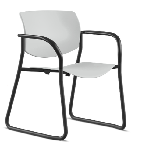 Shuttle Sled Base Arm Chair | Pediatric Office