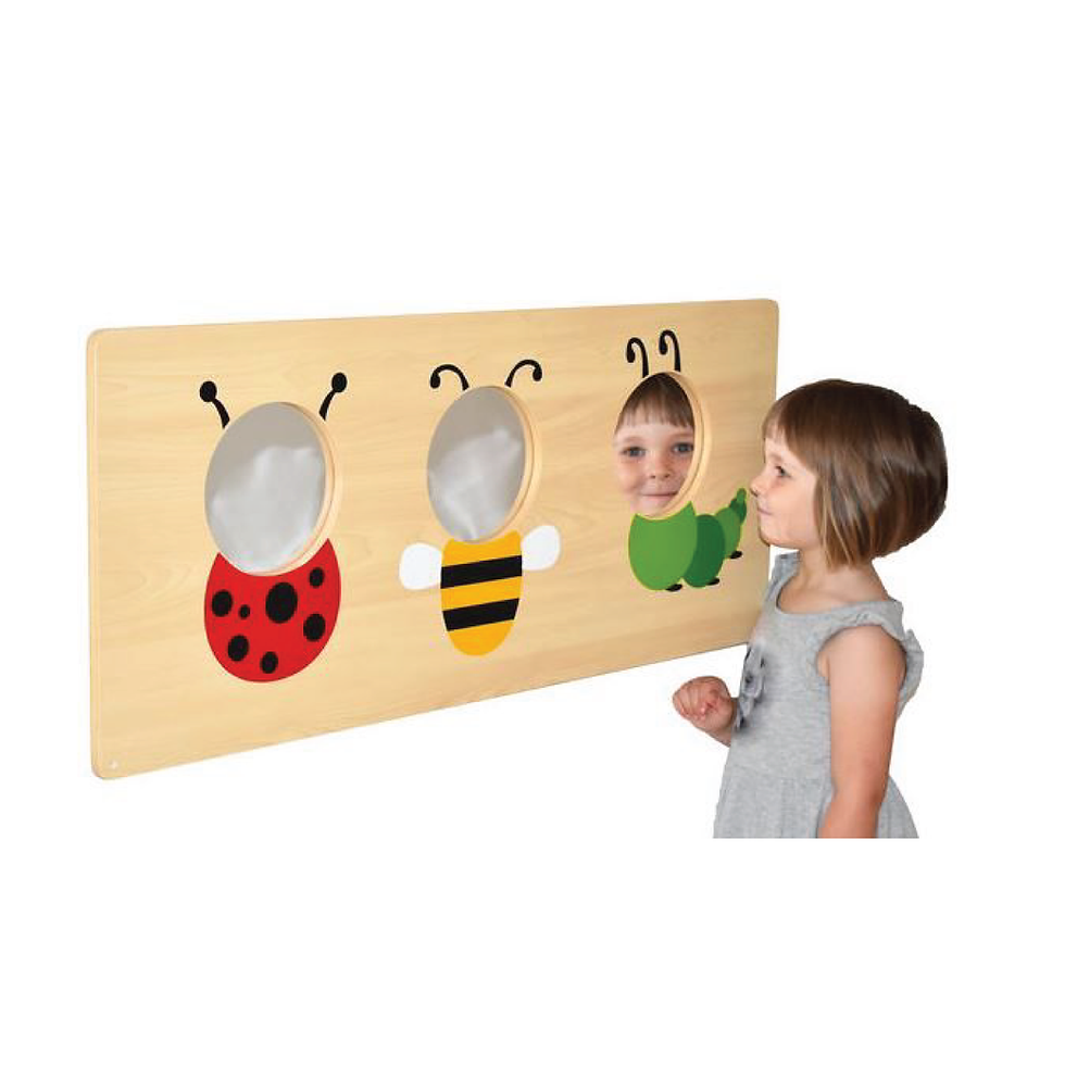 Fun Wall Mirror Reflections | Pediatric Office