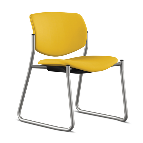 Shuttle Upholstered Sled Base Chair | Pediatric Office