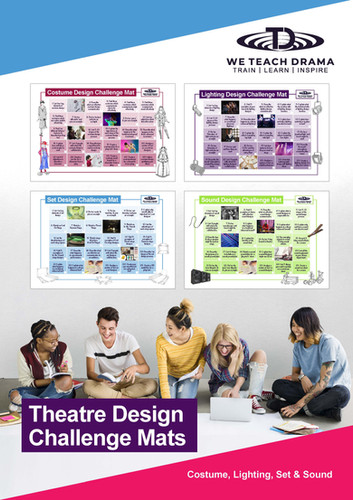 Theatre Design Challenge Mats- Set, Costume, Lighting & Sound | We ...