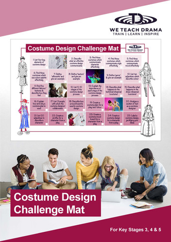 Costume Design Challenge Mat | We Teach Drama