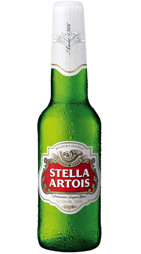 Stella Artois 355ml Bottles in a 24 Pack | Blackbeard's