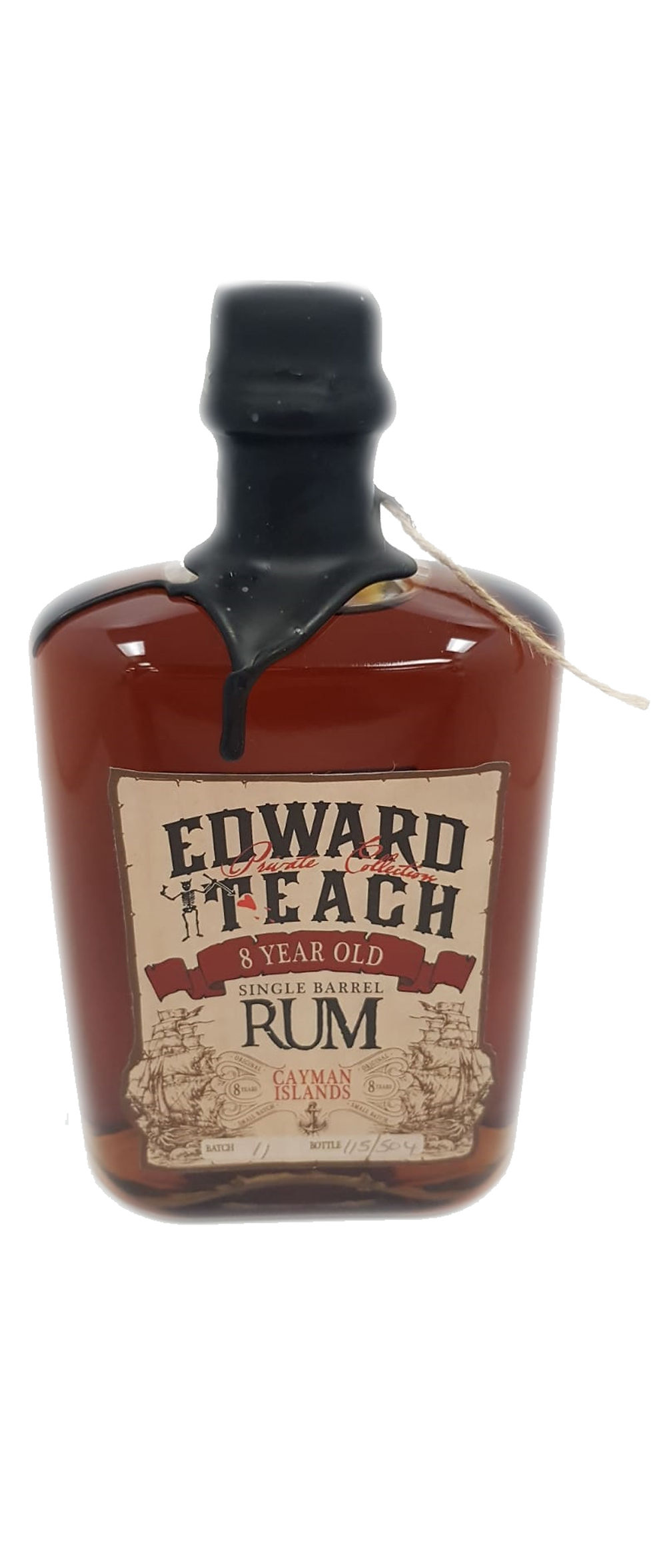 Edward Teach 8yr 750ml | Blackbeard's