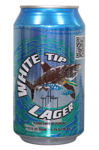 White Tip Lager 335ml Cans in a 6 Pack | Blackbeard's