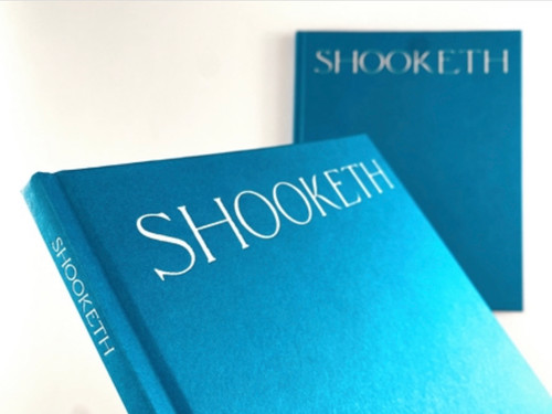 SHOOKETH hardcover artist book | kirstywhiten