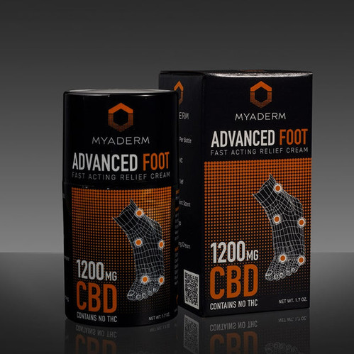 Myaderm Advanced Foot Fast Acting Relief Cream 1200mg 1.7oz | All ...