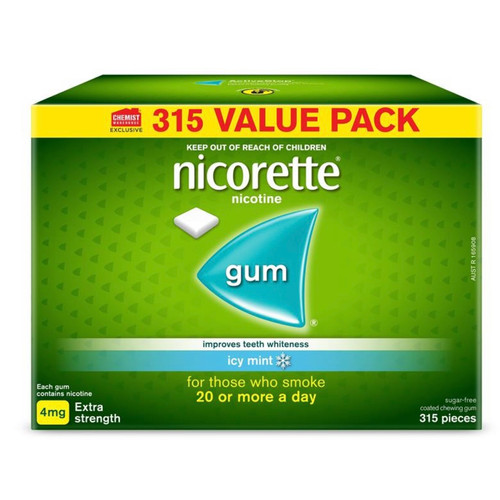 니코레트 금연껌 315개입 (2MG 또는 4MG) | HOJUNUNA