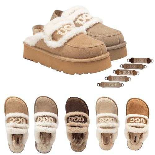 OZWEAR 바이올렛 탈부착밴딩 플랫폼 슬리퍼 2색상 | HOJUNUNA