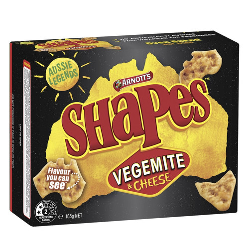 SHAPES 베지마이트&치즈 크래커 165g | HOJUNUNA