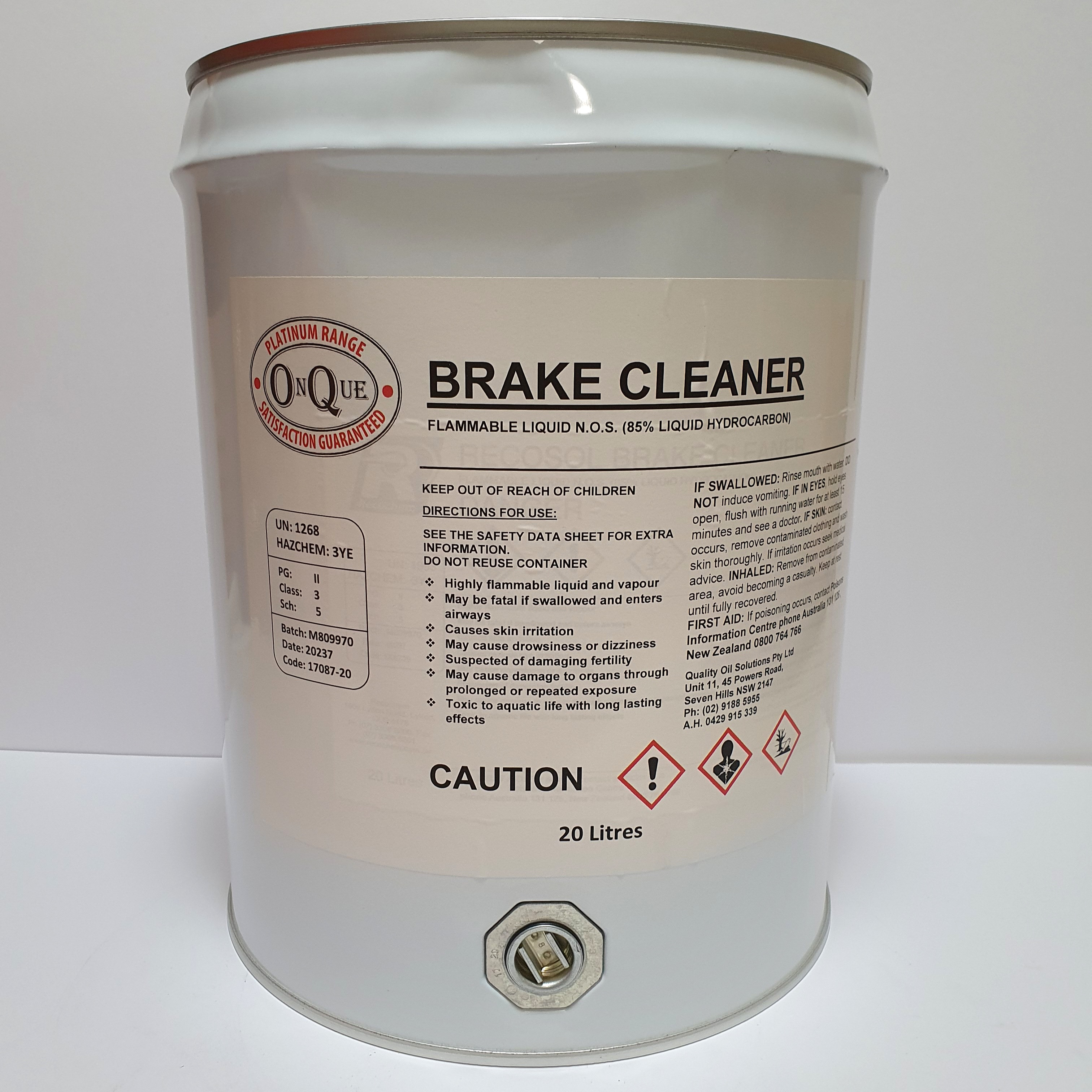 Break Cleaner | Quality Oil Solutions | Australia