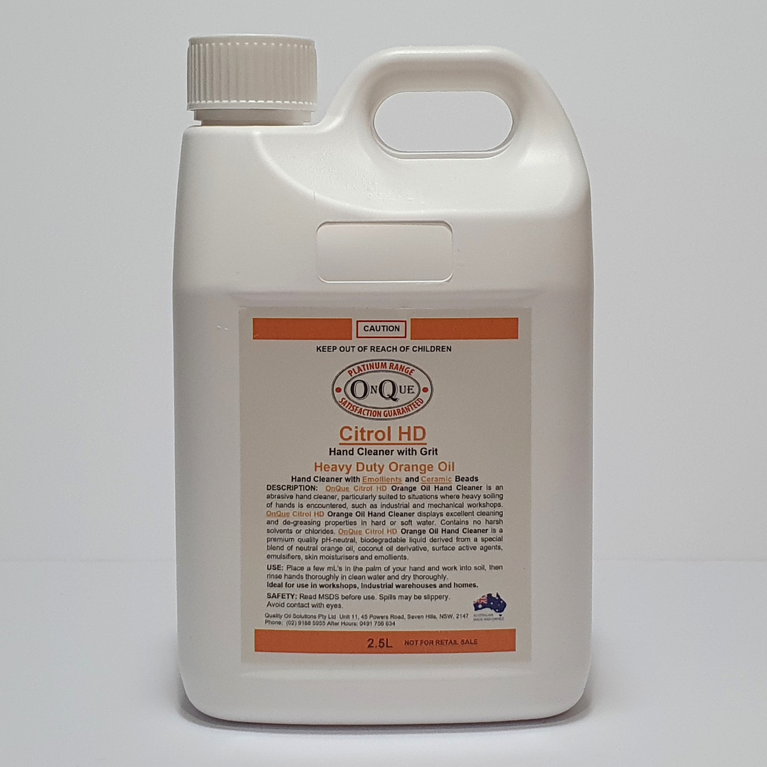 Citrol HD | Quality Oil Solutions | Australia