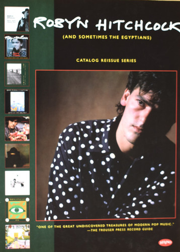 Robyn Hitchcock and Sometimes The Egyptians Rhino Record Company Promo ...