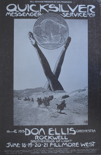 BG 239 Quicksilver Messenger Service David Singer Fillmore Poster ...