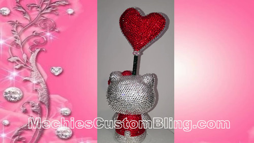 Hello Kitty Blinged Figurine | MechiesCustomBling