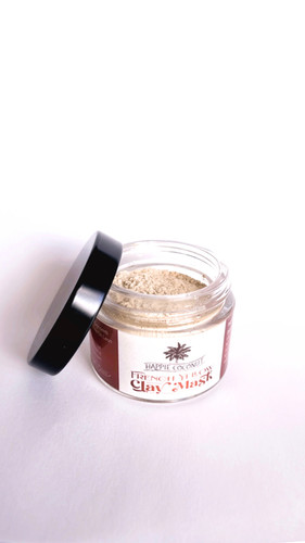 Organic French Yellow Clay Mask | HappieCoconut