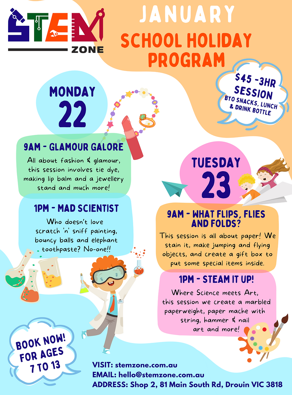 Holiday Program | STEM Zone