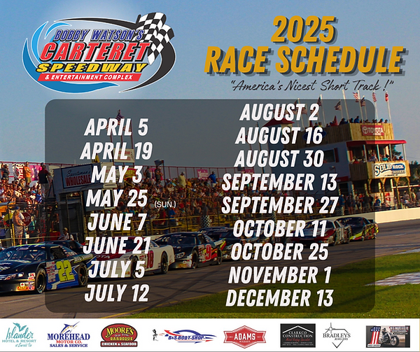 Carteret County Speedway | Swansboro, NC | Family Fun