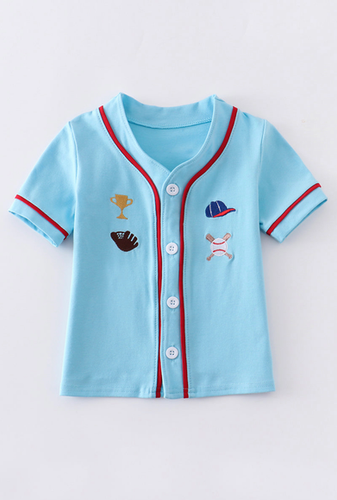 BASEBALL JERSEY TOP | Creole Kids