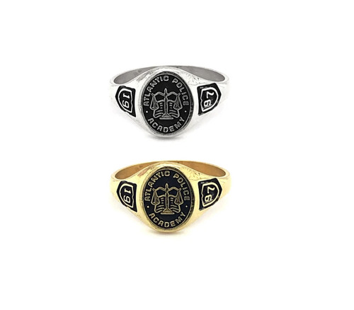 Atlantic Police Academy - Graduation Ring Small 10x8mm (S171DB/CJ896 ...