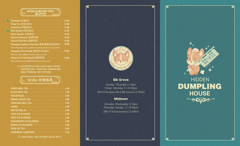 Chinese Takeout | Hidden Dumpling House Midtown Sacramento