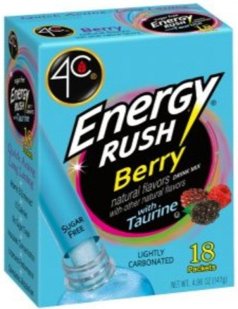 4C Energy Rush Berry | Bomb Bomb Loaded Tea