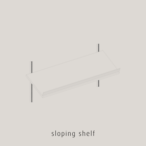 Sloping shelf | Detra