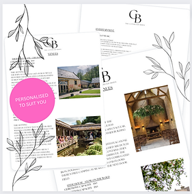 Extras | The Cotswold Bride