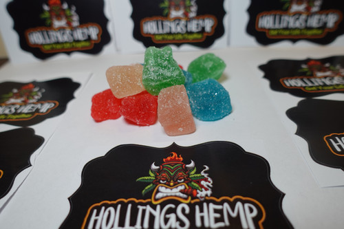 Hurricane Fruit Punch 50mg THC-O Gummies | Hollings Hemp