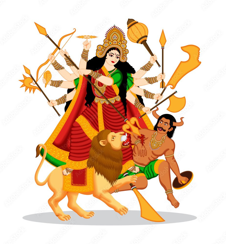 The Epic Tale of Devi Durga & Mahishasura: Triumph of Good Over Evil