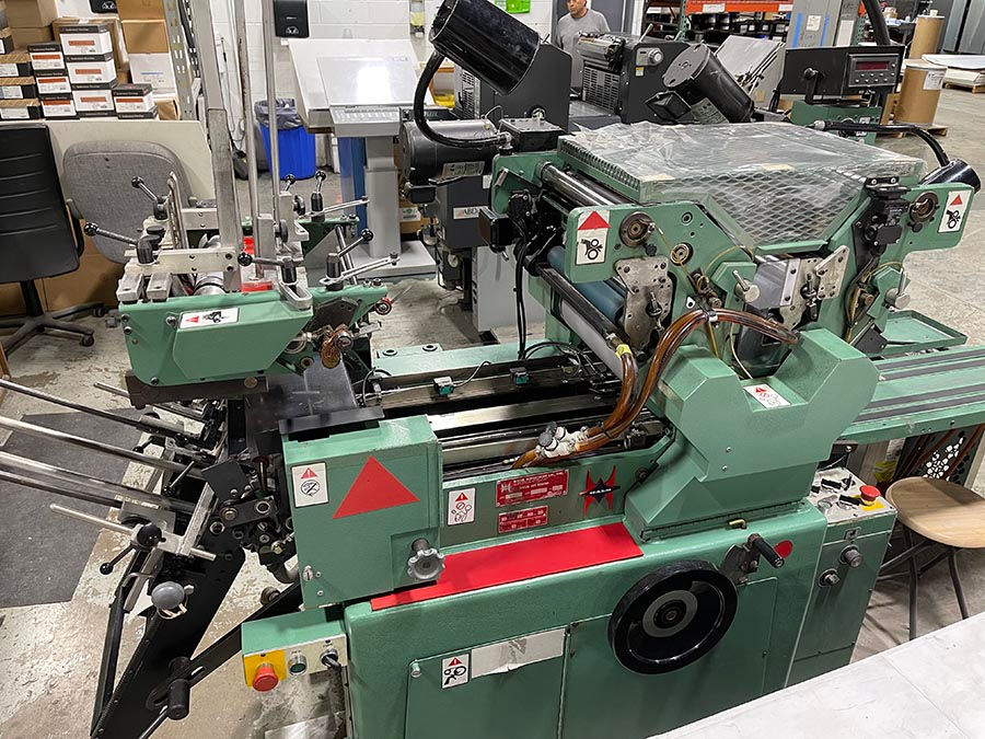 Halm envelope presses