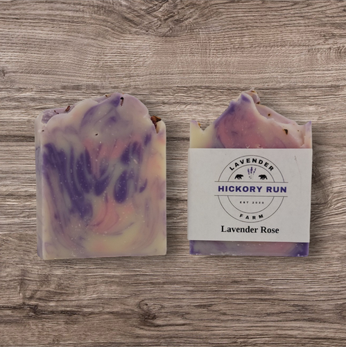 Lavender - Rose bar soap | Hickory Run Lavender