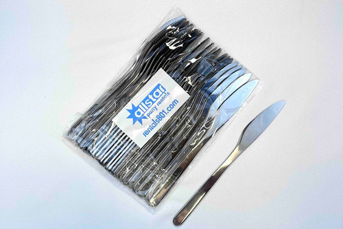 Flatware Basic Dinner Knife Set of 25 | rentals801.com