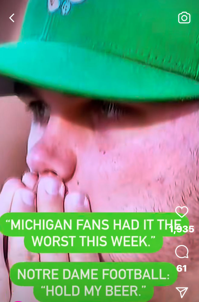 Michigan and nd fans | Wildwestsports.com Michigan and nd fans | Wildwestsports.com