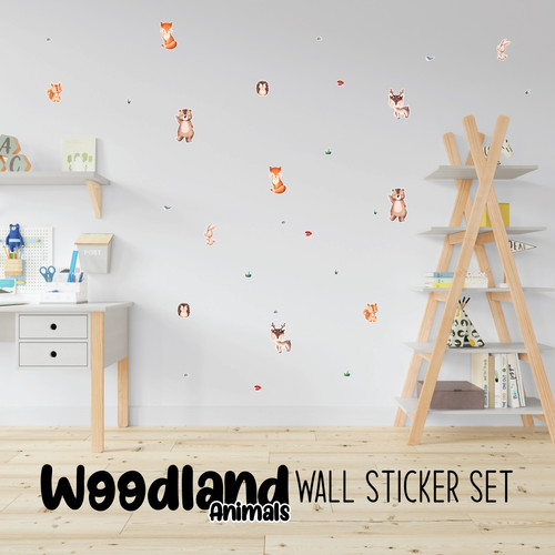 Woodland Animals Wall Decals | Little Bug