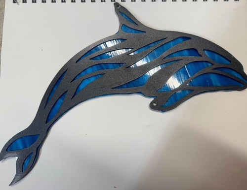 dolphin overlay | Jane's Glass Studio