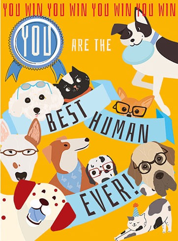 Best Human Ever Card | Sadie's All Natural