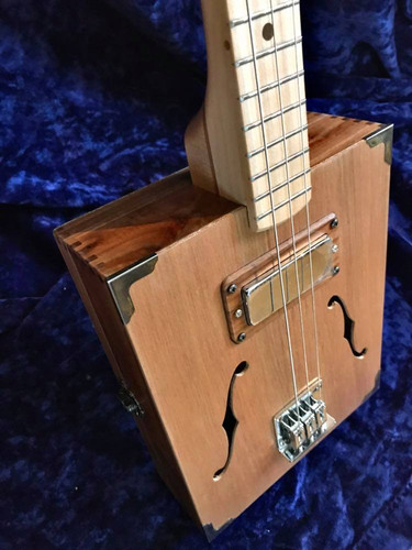 Three string Cigar Box Guitar – Hardtail Bridge | Thorne Studios
