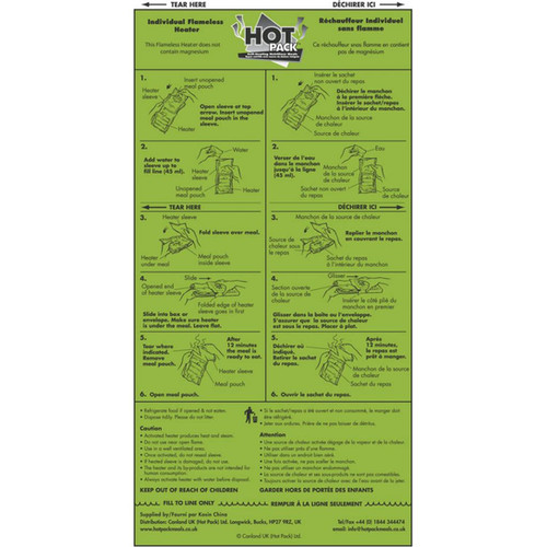 10 Canadian Ration Heaters | 1157 Tactical