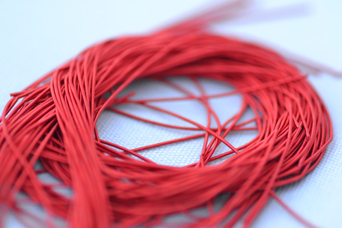 Rough Purl no.6 - Bright Red | Lenham Needlecraft