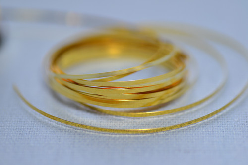 Broad Plate - Gilt | Lenham Needlecraft